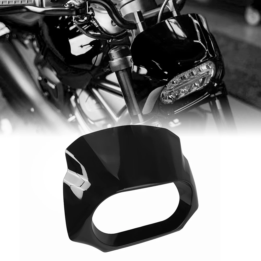 Motorcycle Headlight Fairing Mask Windshield Fairing For Harley ...