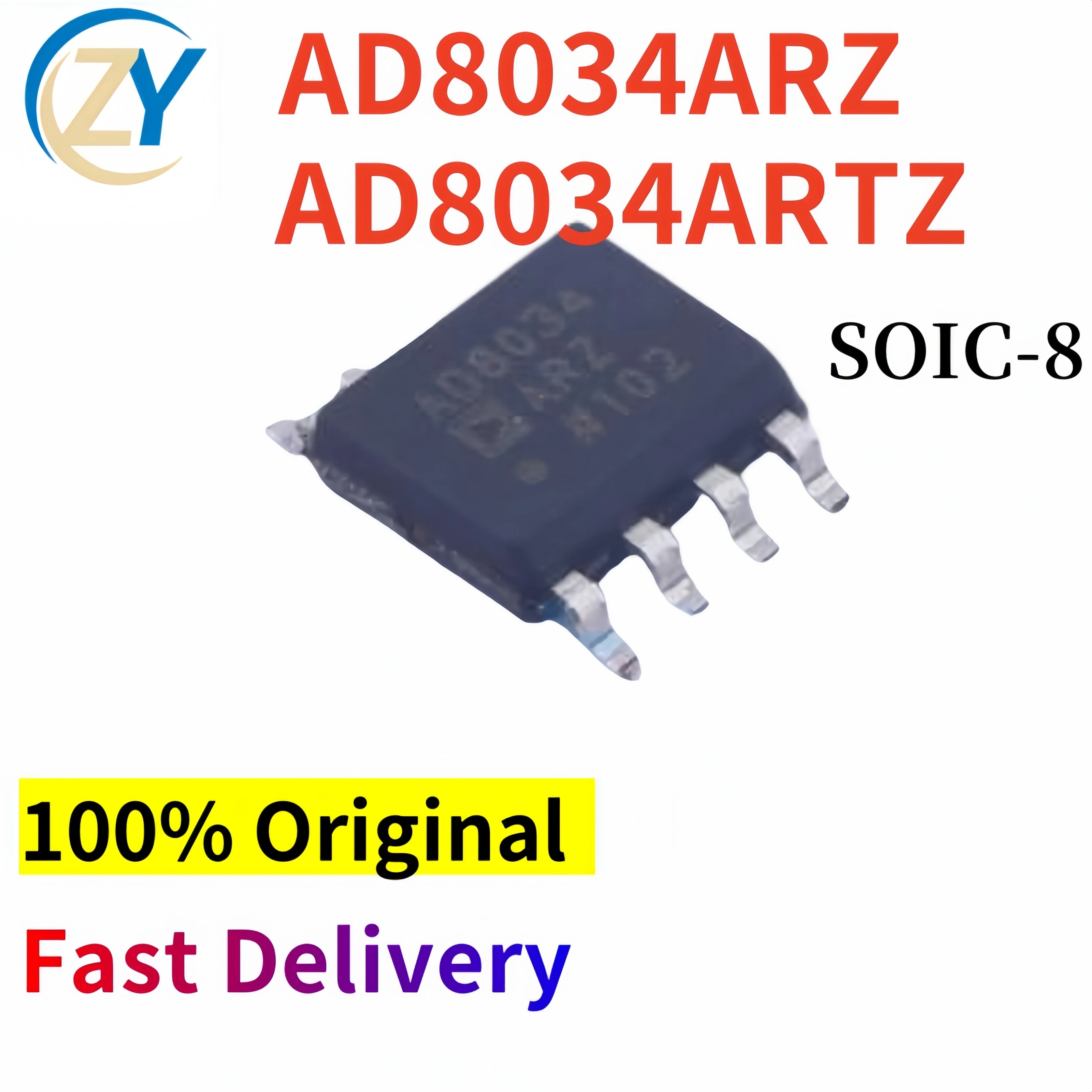 2pcs-AD8034-AD8034ARZ-Amplifier-ICs-AD8034ARTZ-SOIC-8-45MHz-100-Original-In-Stock.jpg