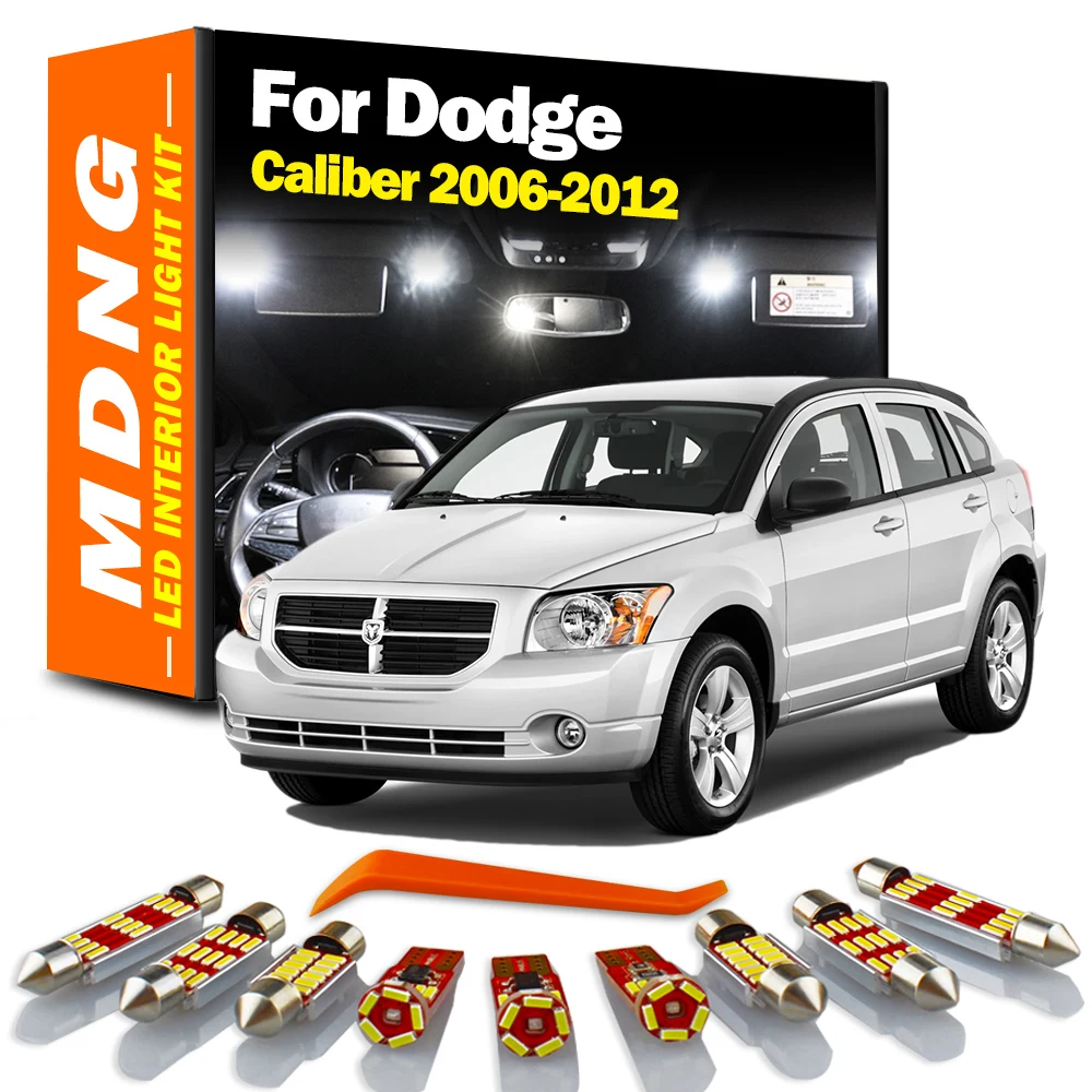 MDNG-Luz-LED-de-lectura-Interior-para-Dodge-Caliber-Kit-de-l-mpara-para ...