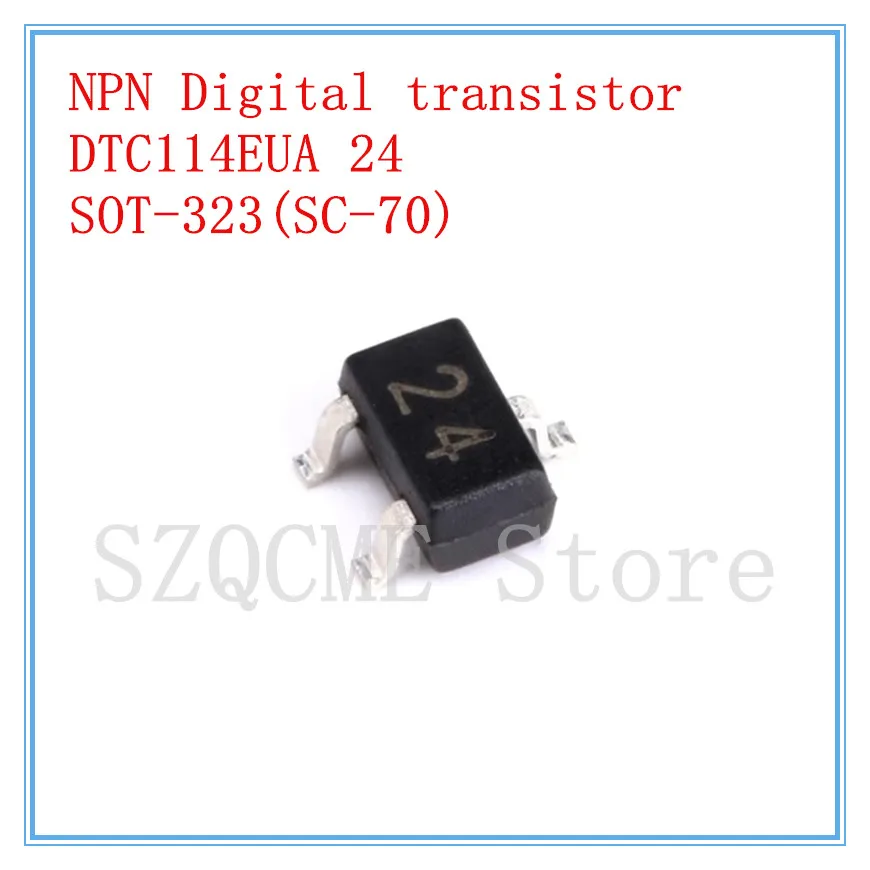 Transistor-Digital-20-piezas-DTC114EUA-DTC114-24-marcado-24-50V-100mA ...