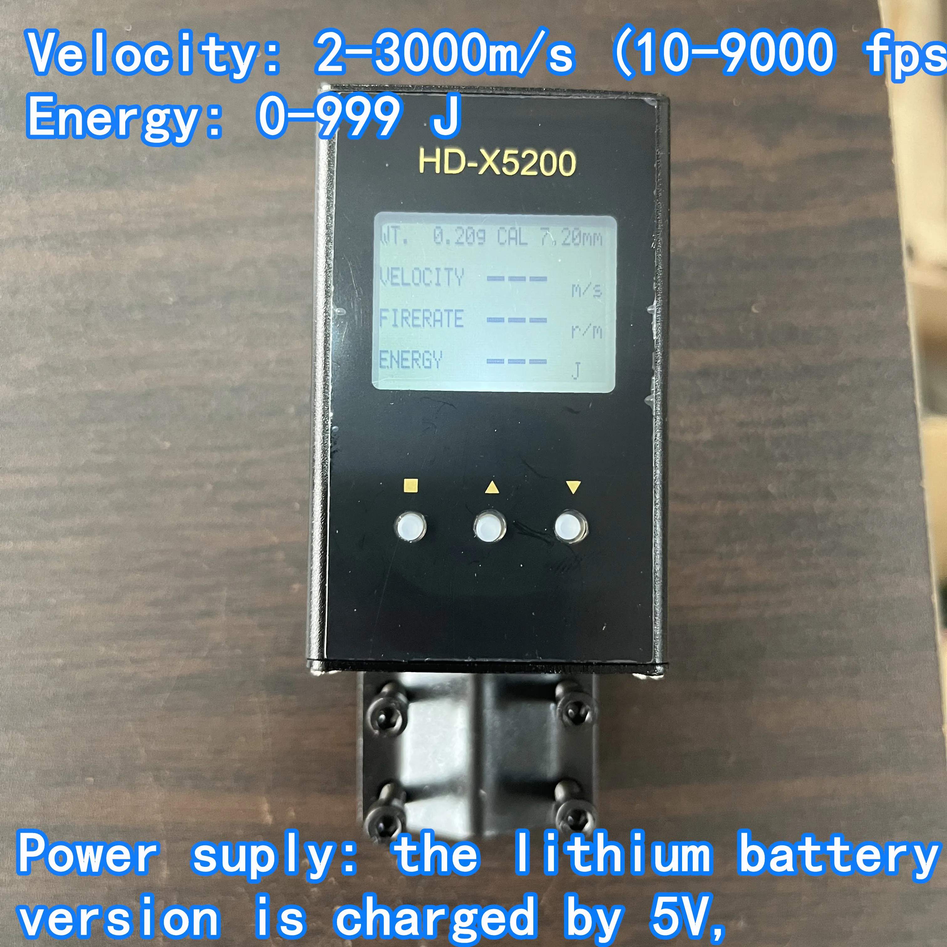 Speed-Measuring-Instrument-for-Shooting-Speed-Meter-Ball-Velocity ...
