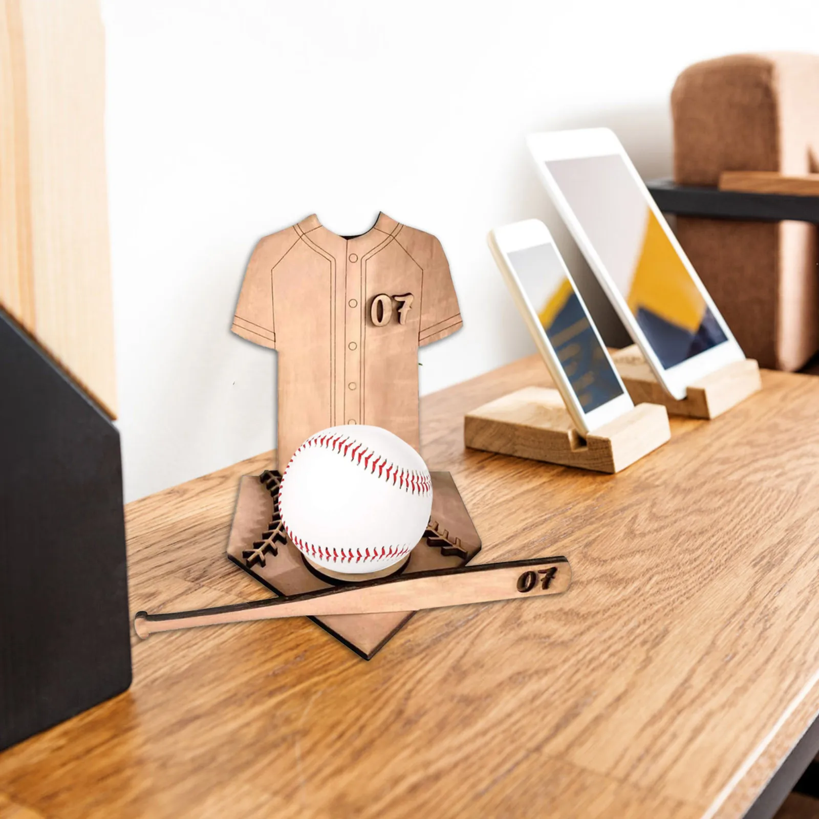 Baseball Jel Digitális Fájl Dekoráció Asztali Softball Glowforge ...