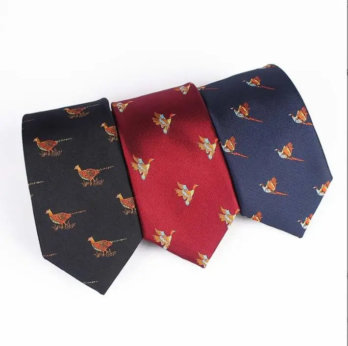 bird-tie-Pattern-Tie-For-Men-Women-Cotton-Narrow-Skinny-Handmade-Cravat ...