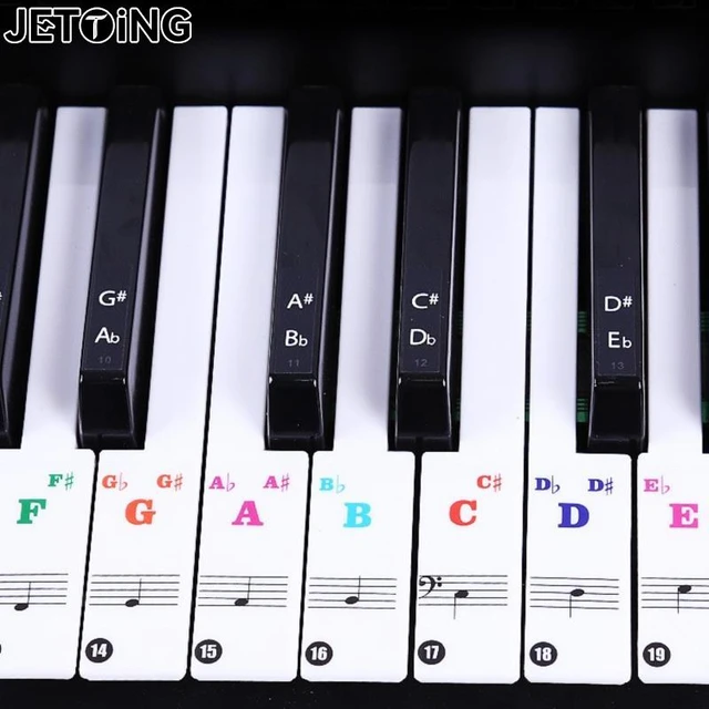 Piano Keys Notes 61