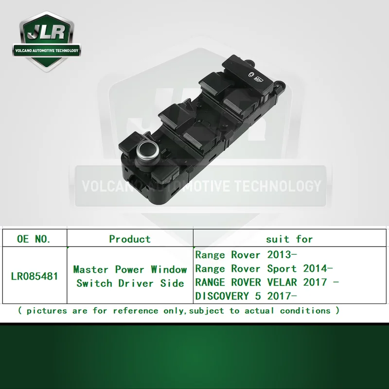 Land Rover Master Power Window Switch Driver Side For Range Rover Sport ...