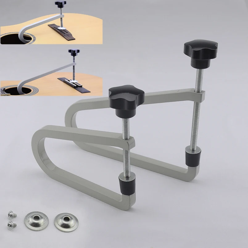 Acoustic Guitar Bridge Clamp / Cast Steel Deep Throat Clamp / Deep ...