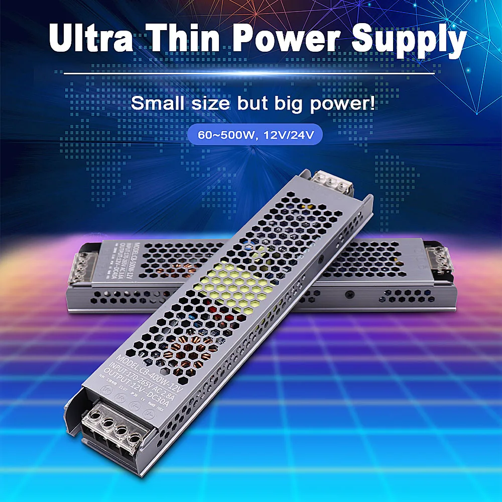 12v Power Supply 500w | Driver Converter | Psu Transformer | Psu Led ...