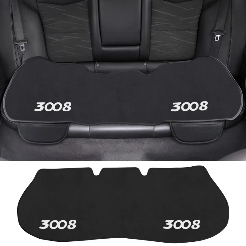 1PCS Car Seat Cushion Non-Slip Cover Velvet Plush For Peugeot 3008 308 ...