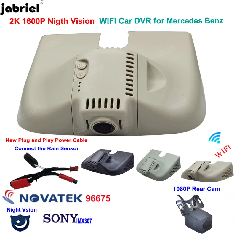 Plug-And-Play-2K-1600P-Wifi-Car-Dvr-Camera-for-Mercedes-Benz-ML-w166 ...