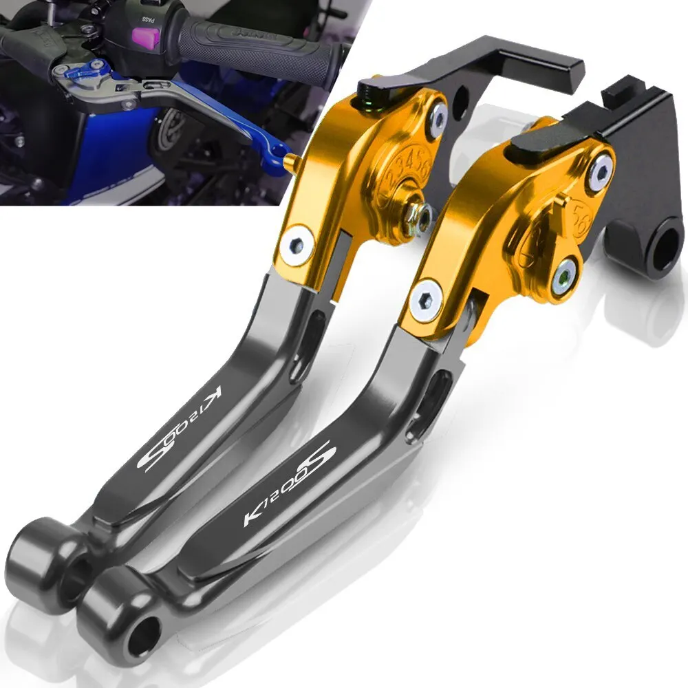 Motorcycle-Accessories-CNC-Adjustable-Foldable-Extendable-Brake-Clutch ...