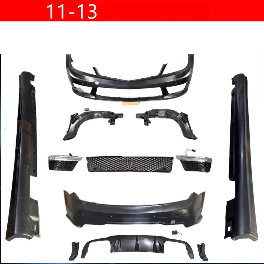Body kit for Mercedes Benz C-Class W204 C180 C200 2007-2013 modified ...