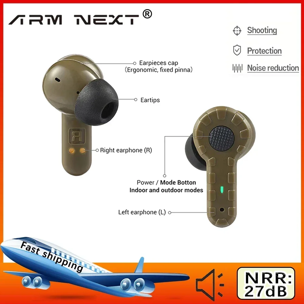 Original-ARM-NEXT-Tactical-Communication-Pickup-Noise-Canceling-Headset ...