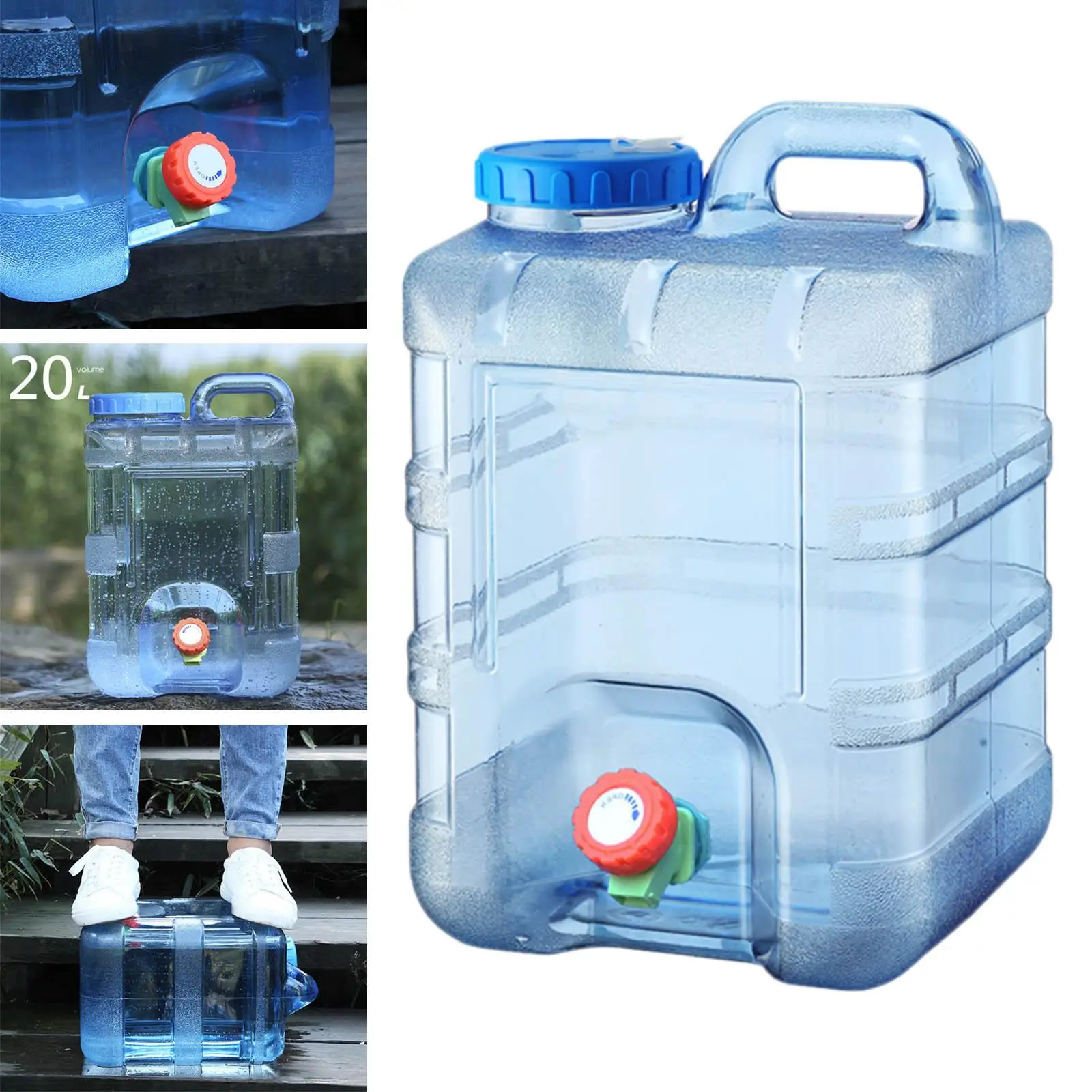 20L-Outdoor-Water-Container-Portable-Driving-Water-Tank-with-Faucet-for ...