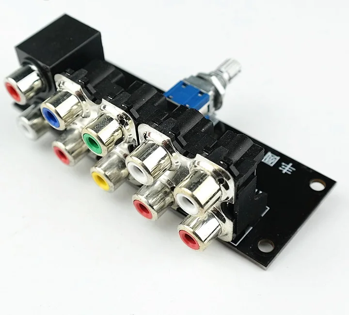 Audio Signal Switch Input Selection Board RCA 4 Ways Audio source ...