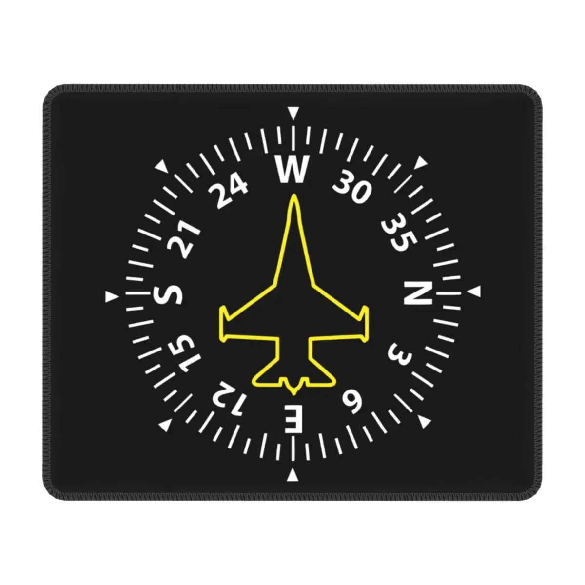 Jet Fighter Pilot Mouse Pad Gaming Mousepad Non-Slip Rubber Base ...