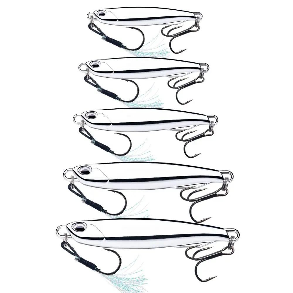 Mirror-Surface-Metal-Jig-Bait-Electroplate-Bionic-Bait-Artificial-Hard ...