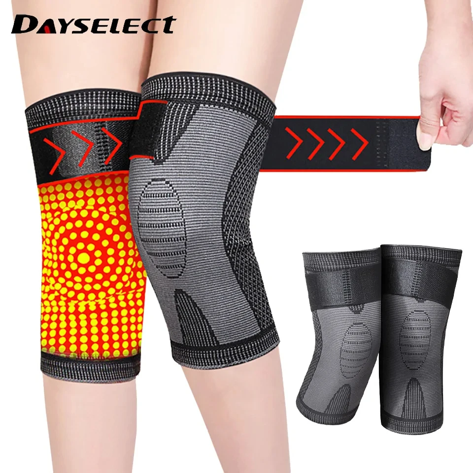 1Pair Wormwood Self-heating Bandage Knee Pad Knee Brace Leg Warmer for ...