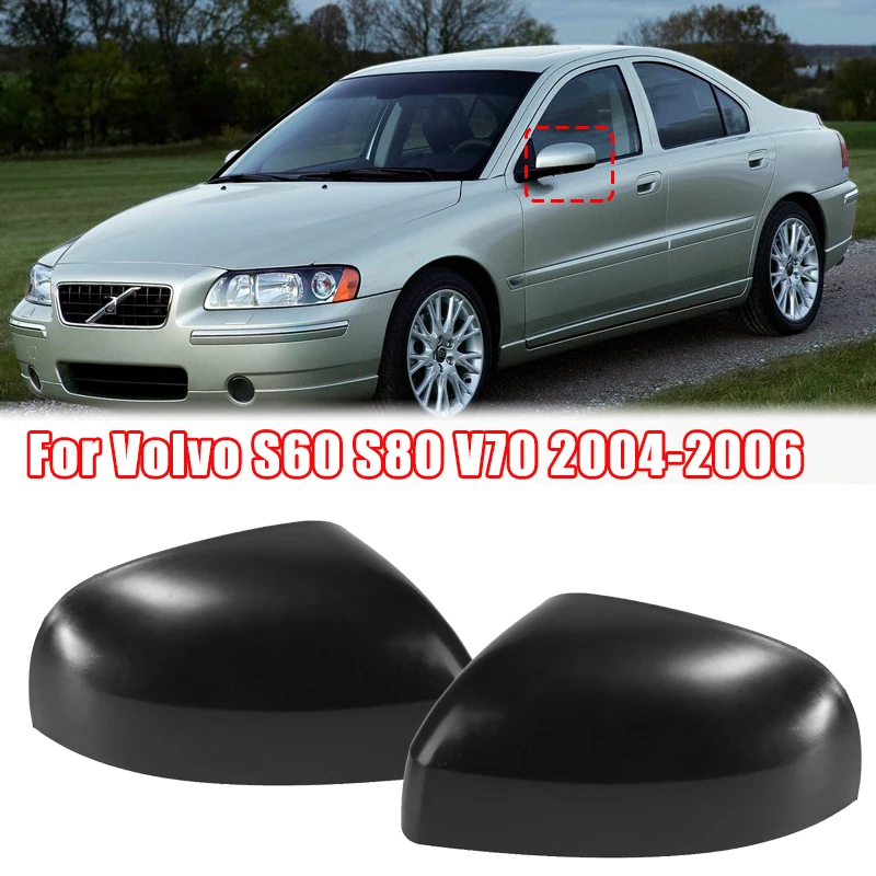 Car-Side-Rearview-Mirror-Back-Cover-Shell-Case-for-Volvo-S60-S80-V70 ...