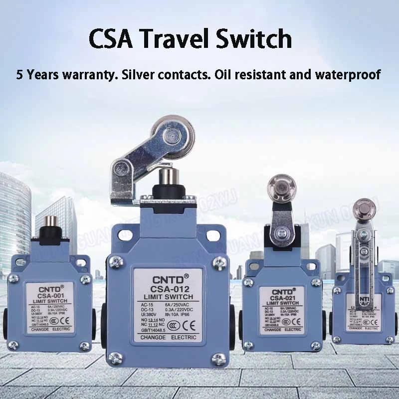 1pcs Csa Travel Switch 003 Limiter 021 Self-reset Csa-012 Micro Switch 061 Power Switch 081 With ...