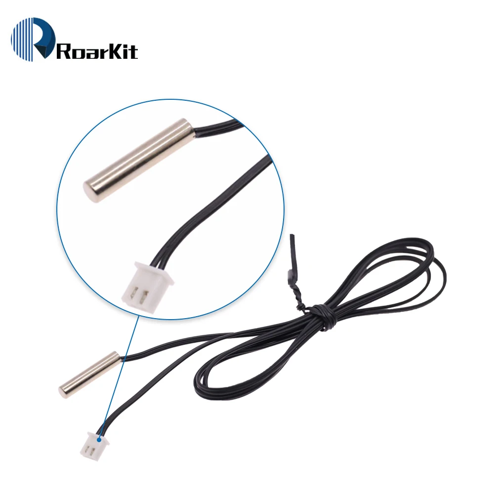 1/5/10PCS W1209 1M Waterproof NTC Thermistor Accuracy Temperature ...