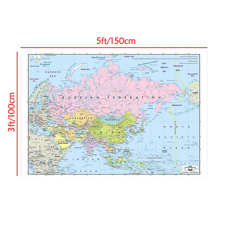 Map With Longitude And Latitude Of Asia