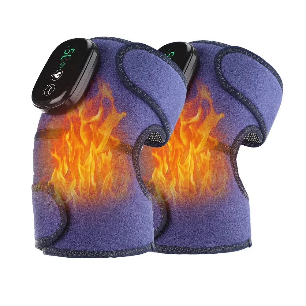 Electric-Vibration-Heating-Knee-Joint-Massager-Adjustable-Arthritis ...