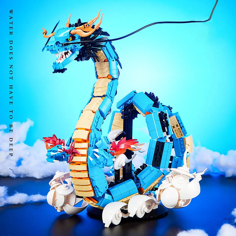 MOC-One-Anime-Piece-Building-Blocks-Kaido-Dragon-Bricks-Model-DIY ...
