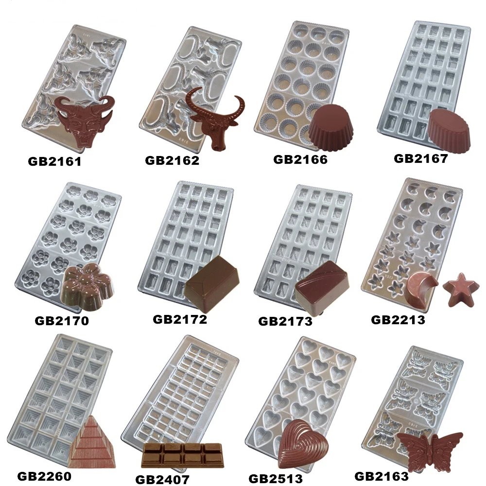 Bloem-Chocolade-Bonbon-Mal-Polycarbonaat-Maan-Ster-Chocolade-Mal-Diy-Pc ...