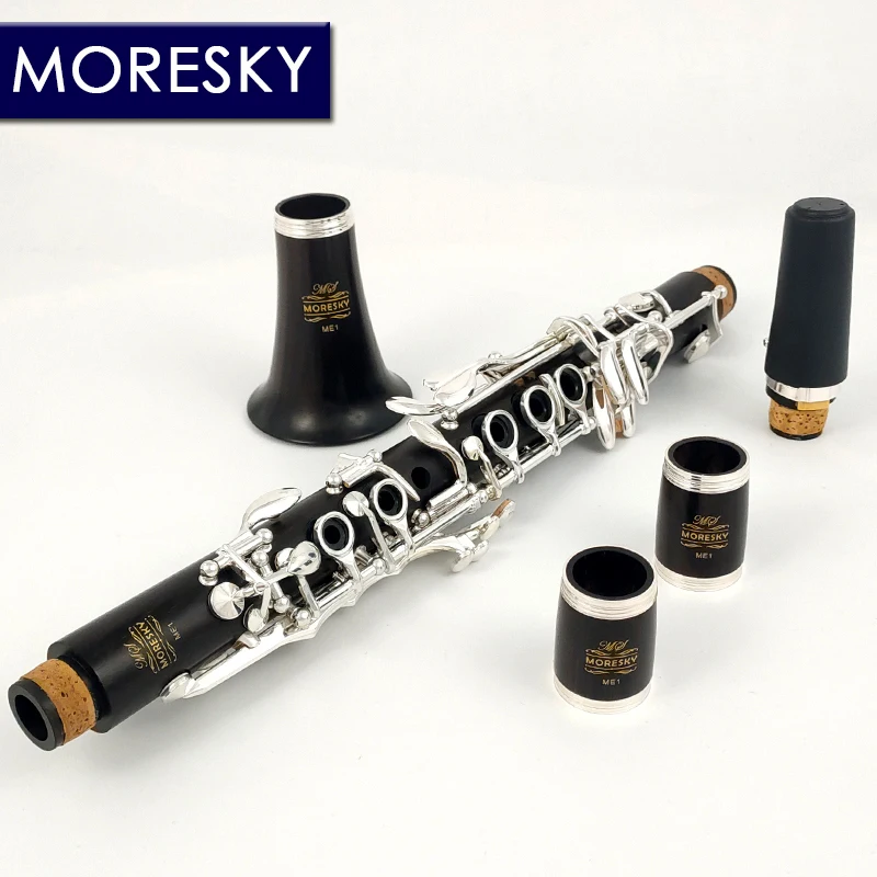 MORESKY ME1 tone redwood CLARINET good sound Clarinet Eb - AliExpress 18
