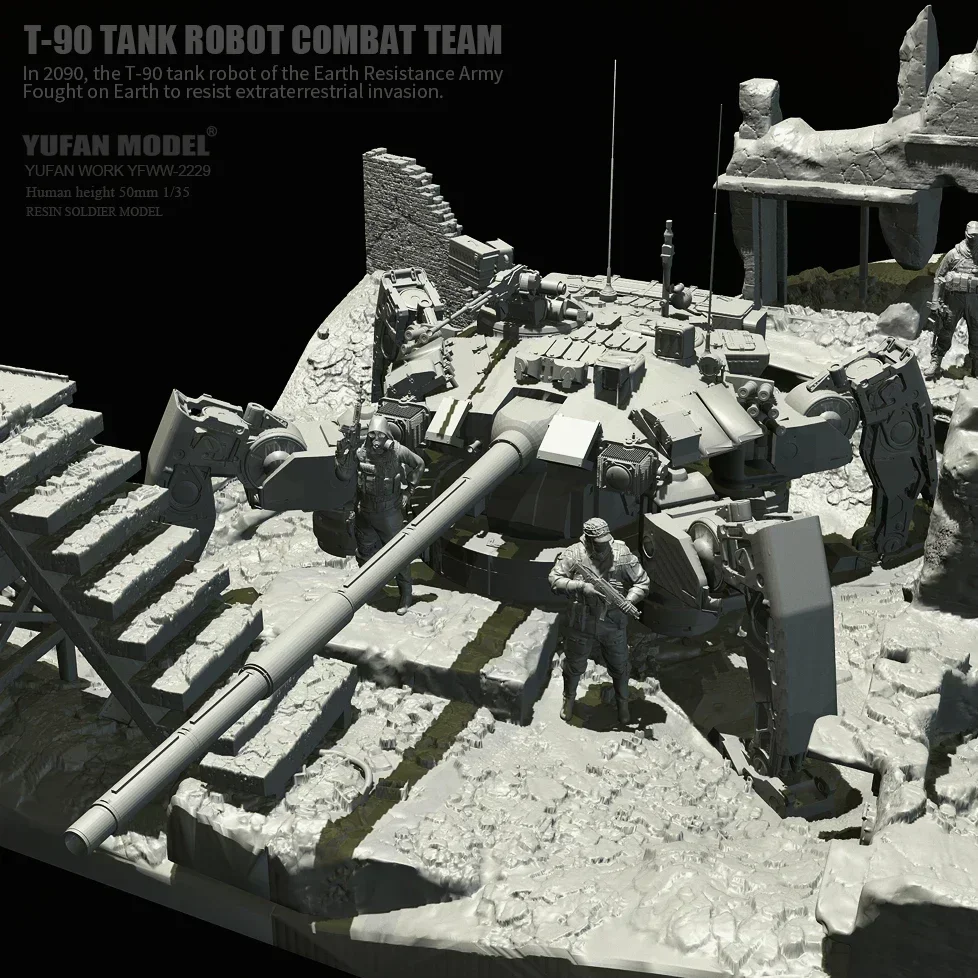 YUFAN-MODEL1-35-resin-soldier-figure-scene-model-soldier-4-scene ...