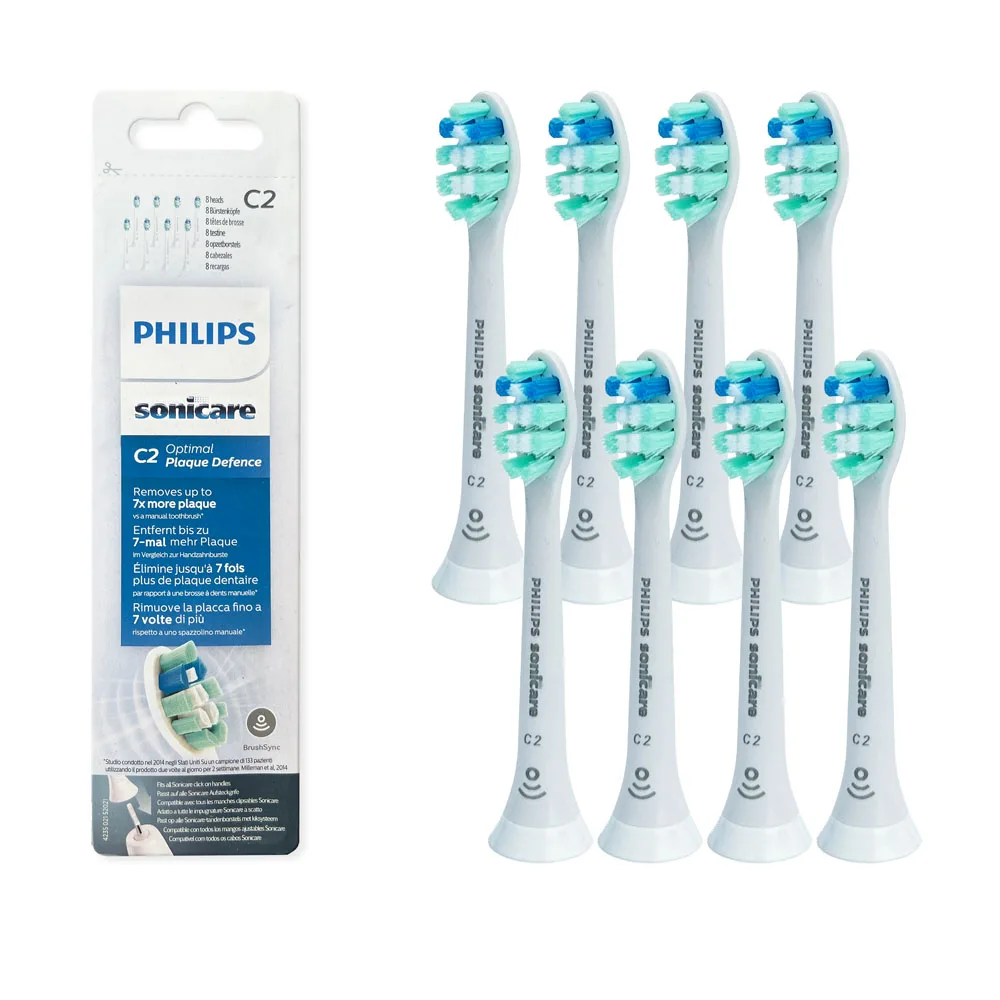 Philips-Sonicare-placa-Original-C2-Optimal-Defense-paquete-de-8 ...