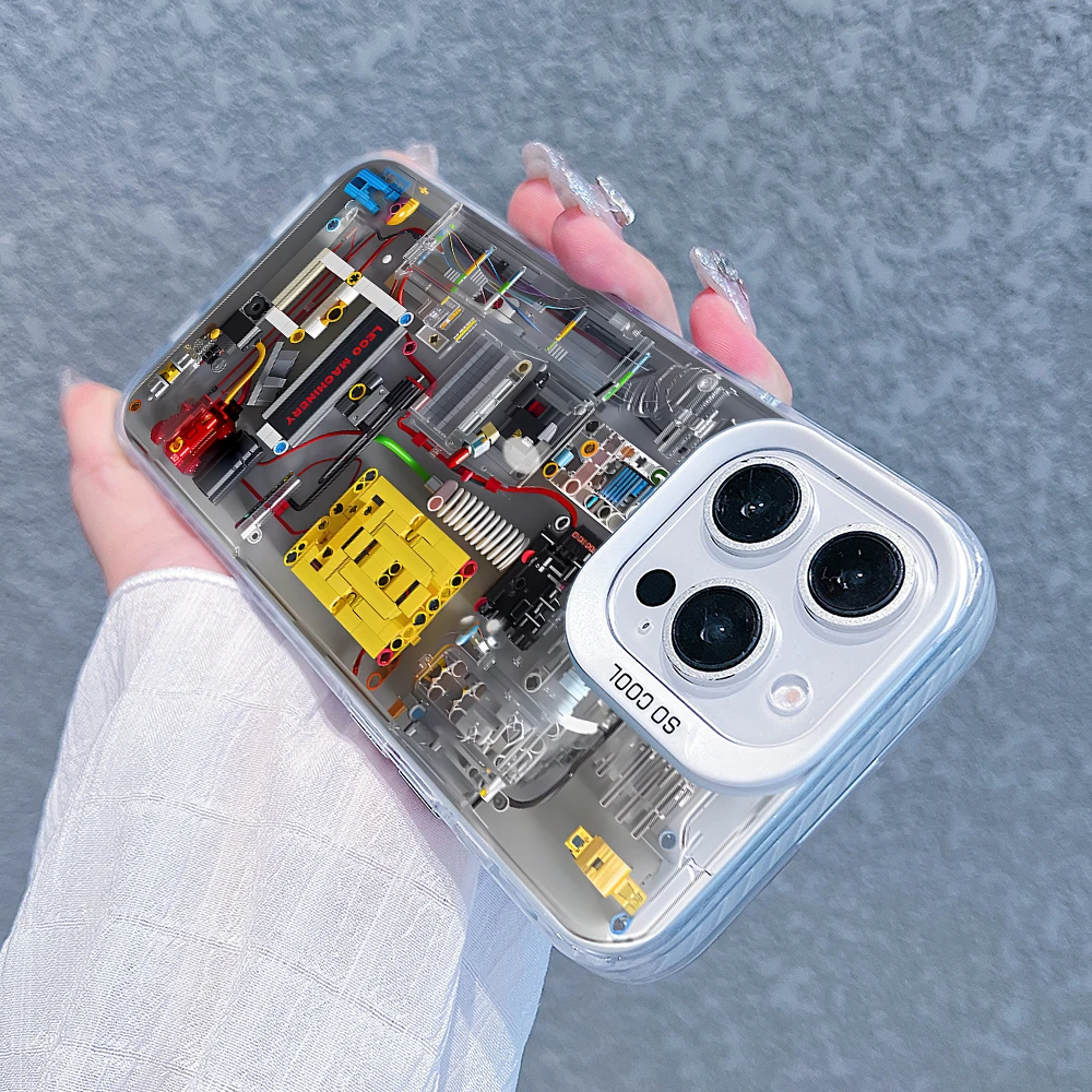 Circuit Board L-Legoes Phone Case for Oppo A78 A74 A60 A58 A57 A38 A17 ...