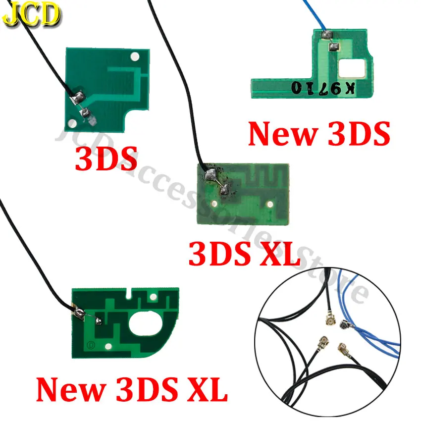 JCD Wifi Antenna Coaxial Flex Wire Cable Board For New 3DS XL LL PCB ...