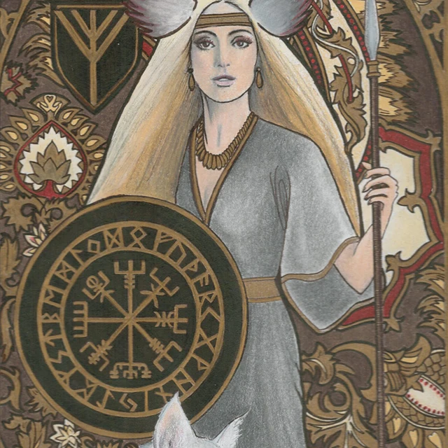 Freyja Painting
