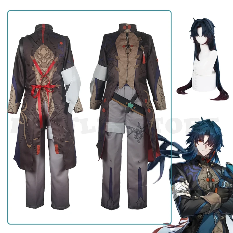 Honkai-Star-Rail-Cosplay-Blade-Cosplay-Wig-Costume-New-Male-Honkai ...