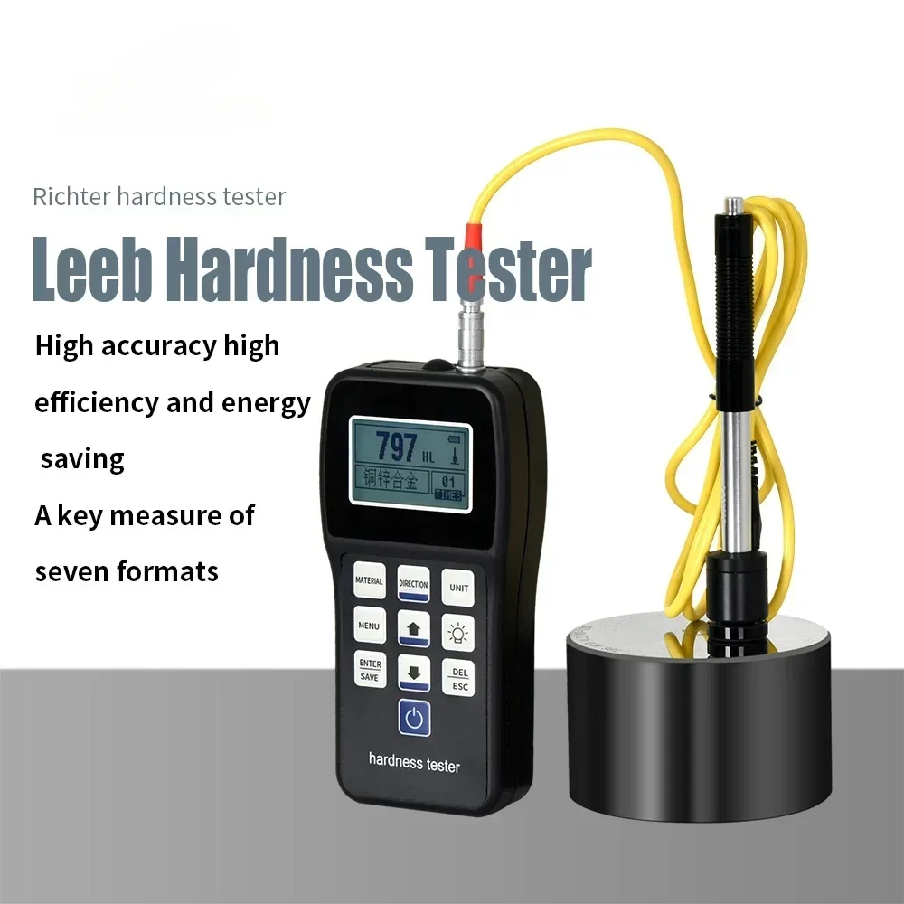 Leeb-Hardness-Tester-Portable-Rebound-Meter-Durometer-HL-HB-HRB-HRC-HRA ...