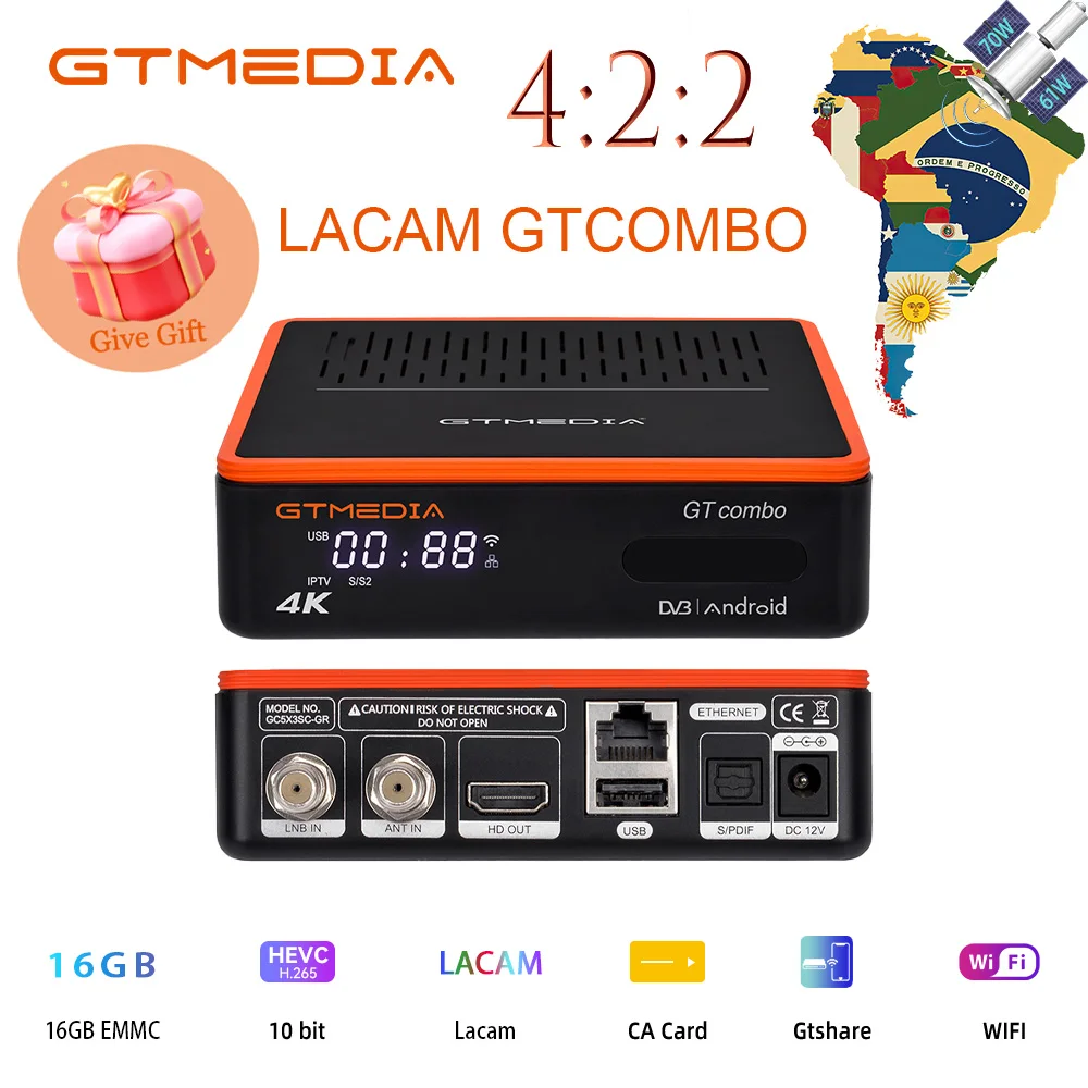 GTMEDIA-Dispositivo-de-TV-inteligente-Lacam-GT-COMBO-decodificador-con ...