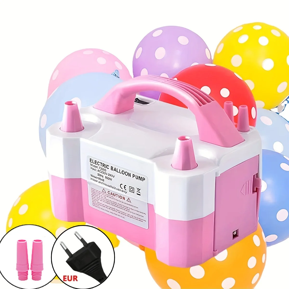 1pc-Electric-balloon-pump-balloon-blowing-machine-inflation-pump-double ...