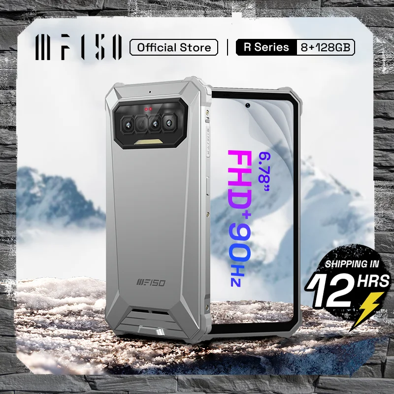 Teléfono Inteligente IIIF150 R2022, pantalla FHD de 6,78 pulgadas, 90Hz, 128GB + 8GB, NFC, IP68 ...