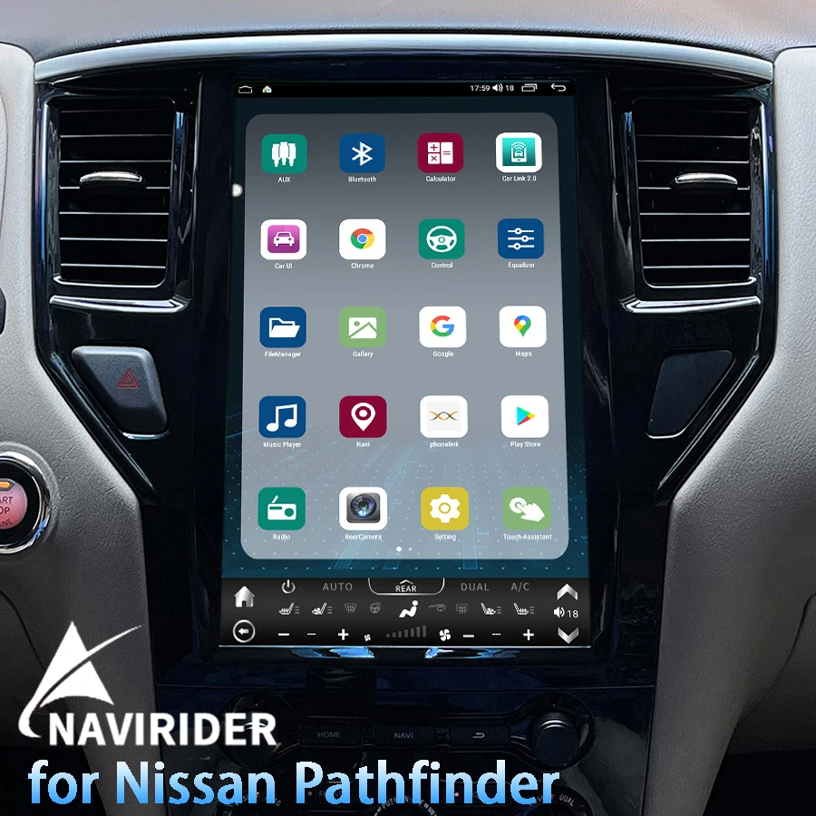 13inch For Nissan Pathfinder R52 SL SV 2012-2019 Android Car Radio Video Player GPS Navigation ...