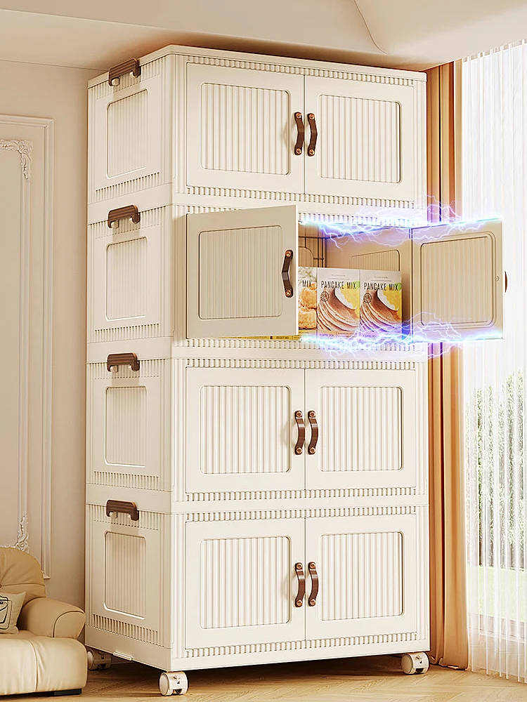 Multifunction-Folding-Storage-Box-Closet-Organizer-With-Wheels ...