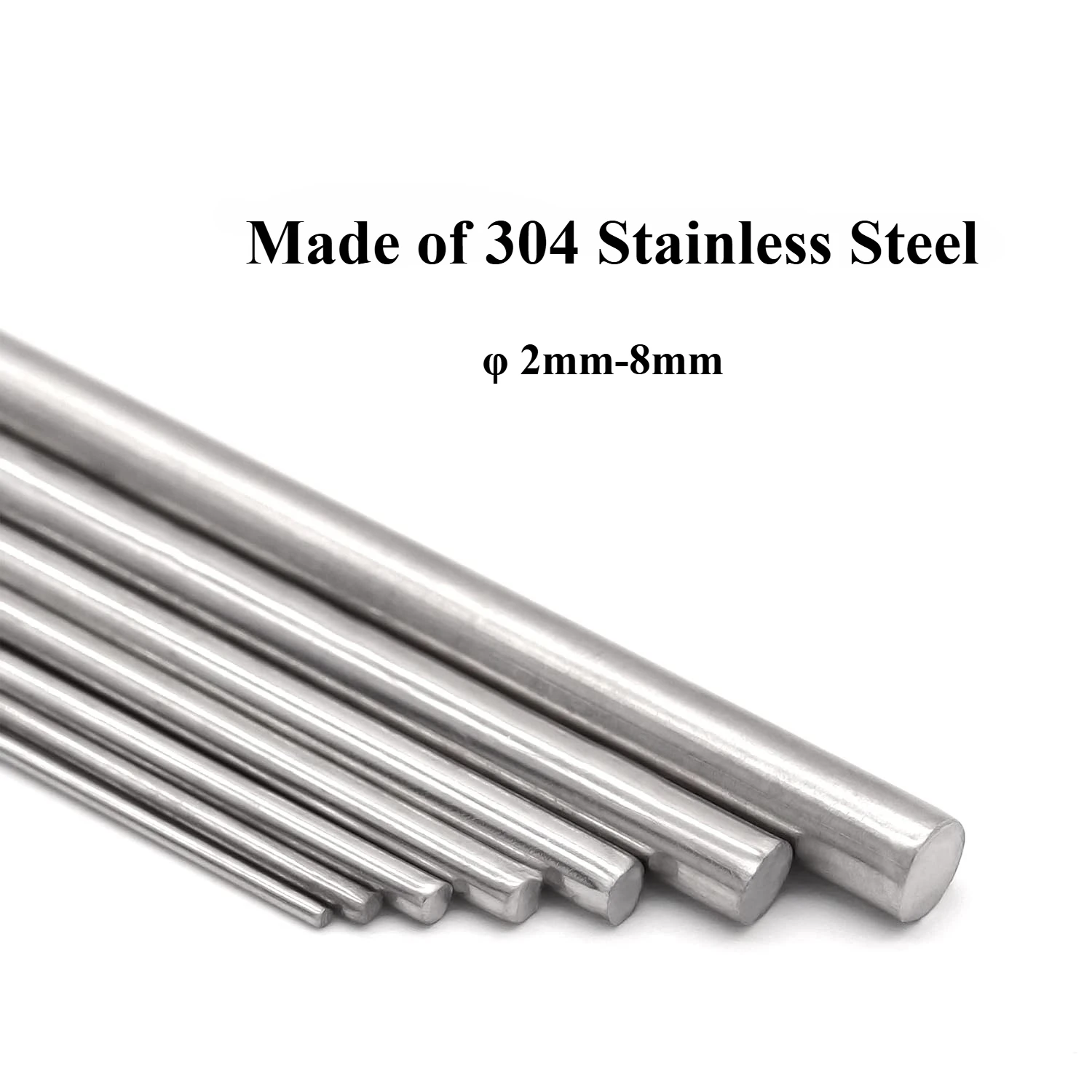 Diameter 2mm 3mm 5mm 6mm 8mm Linear Shaft 3d Print Stainless Steel ...