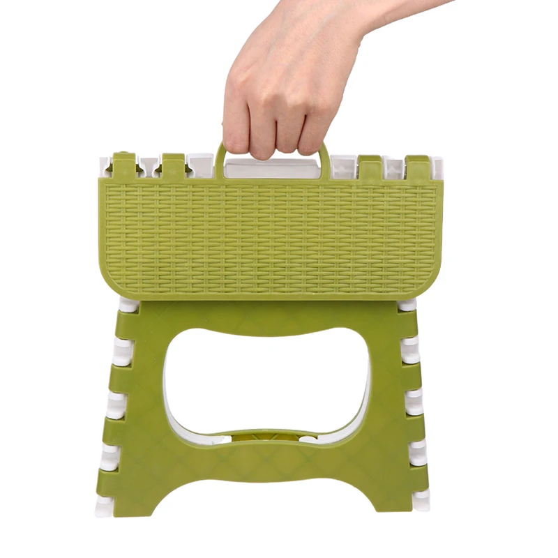 1 Piece Multi Purpose Handheld Thickened Footstool Lightweight Folding ...