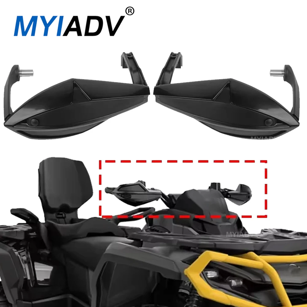 ATV Handguard Wind Deflector For Can-Am Outlander 450 500 650 800 1000 ...