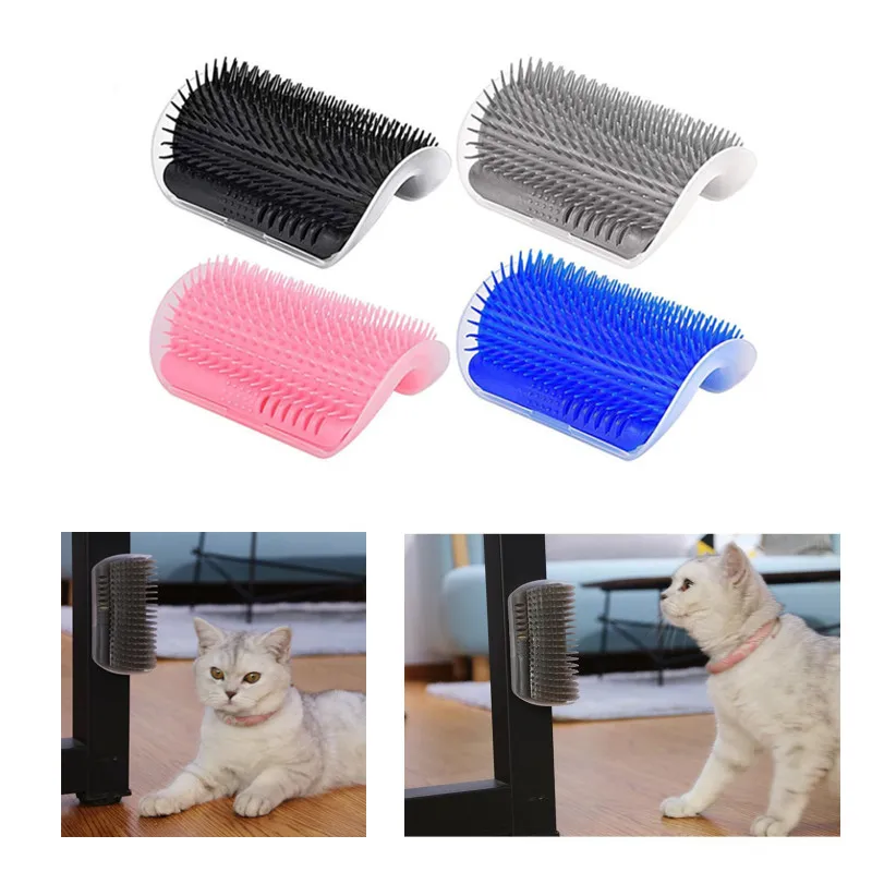 Pet-Brush-Comb-Play-Cat-Toy-Softer-Cat-Self-Groomer-Massage-Comb-with ...