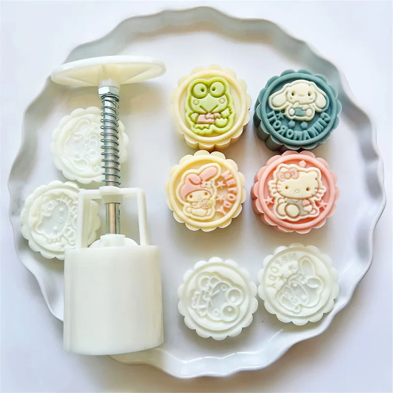 6pcs-Sanrio-Kawaii-Hello-Kitty-Mooncake-Mold-My-Melody-Cinnamoroll ...