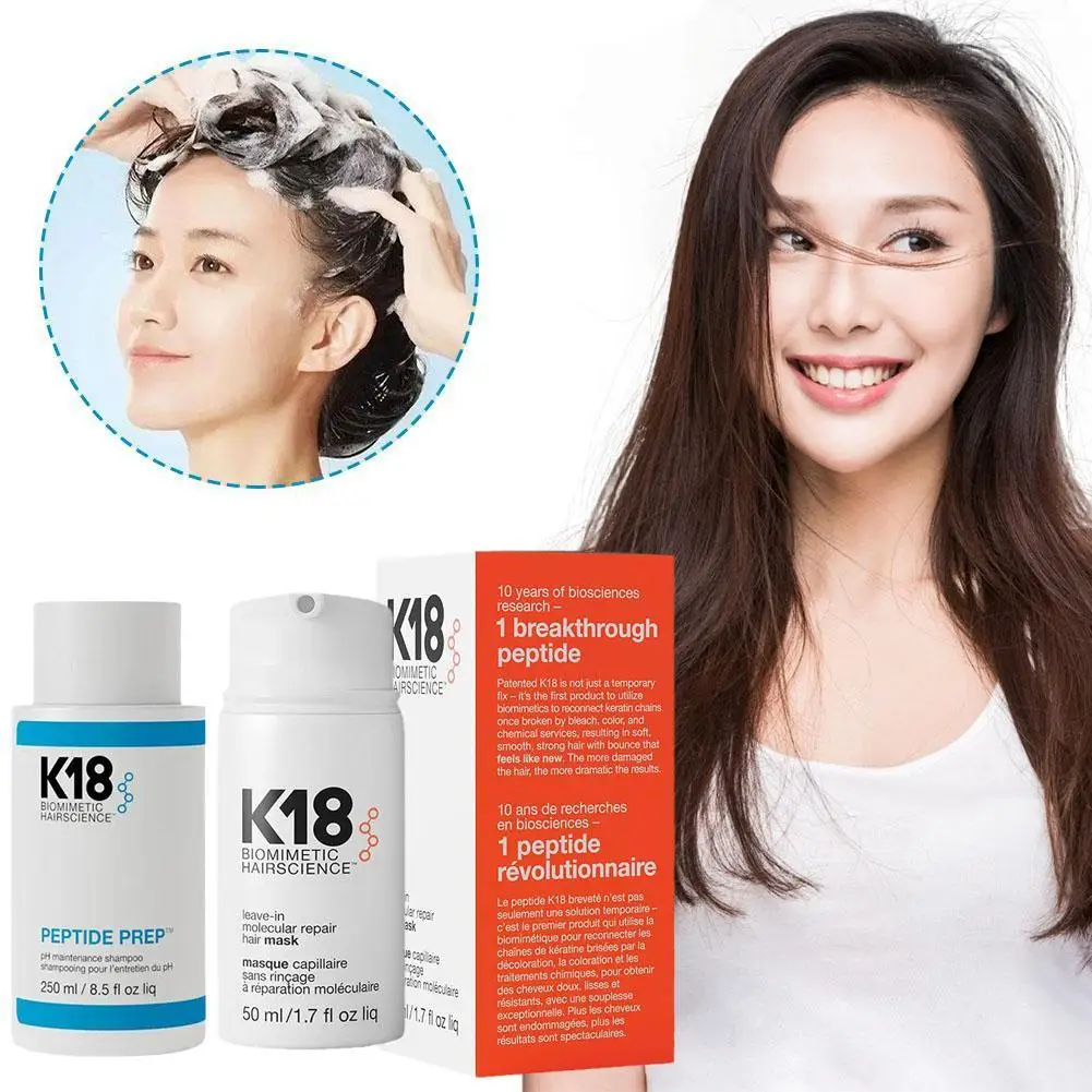 Champ-K18-y-mascarilla-reparadora-Molecular-sin-enjuague-para-el-cabello-restauraci-n-de ...