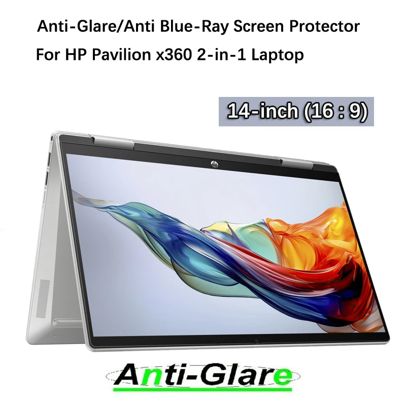 Protector-de-pantalla-antideslumbrante-y-antirayos-azules-para-port-til-HP-Pavilion-x360-2 ...