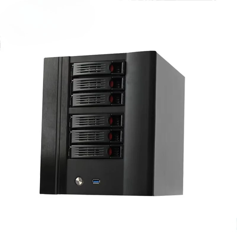6 Bay NAS Server Case Mini ITX ATX PC Tower Chassis - AliExpress 1420