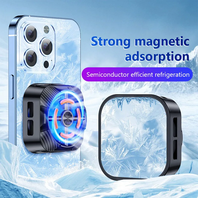 X79-Magnetic-Mobile-Phone-Heat-Sink-Cellphone-Cooling-Fan-Radiator-For ...